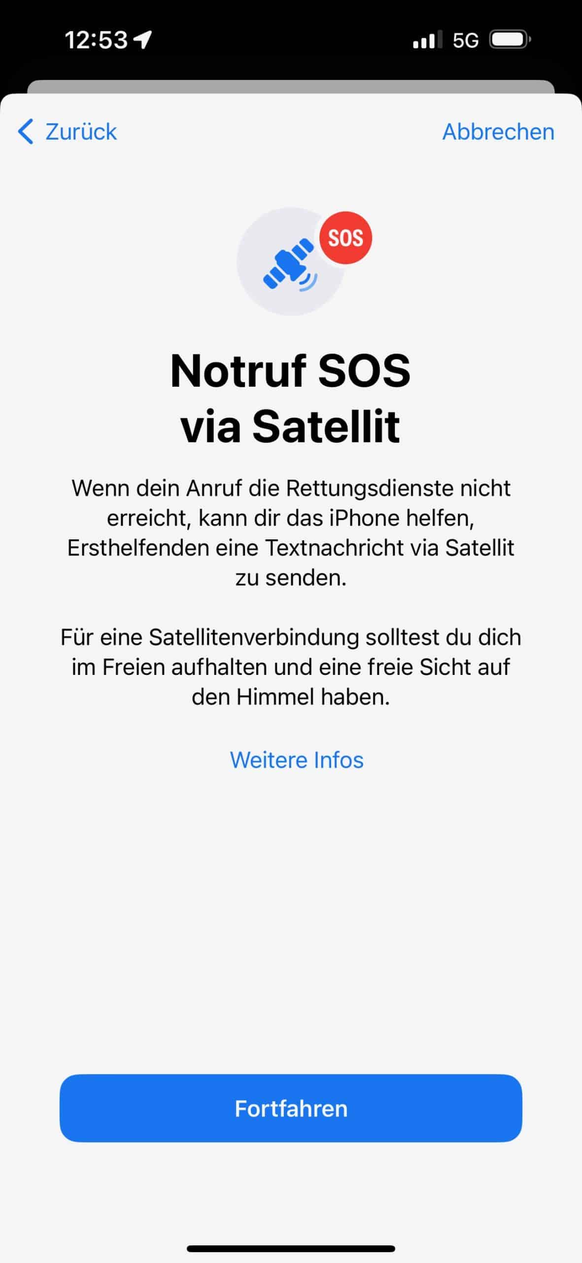 iPhone 14: Satelliten-Notruf jetzt in Deutschland verfügbar - Apfelpage